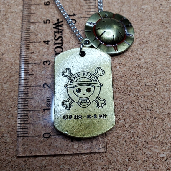 Accessories | One Piece Luffy Skeleton Pendant Necklace The Straw Hat ...